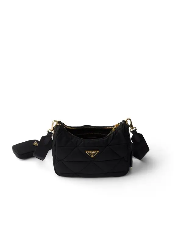 Prada Quilted Re-nylon Shoulder Bag