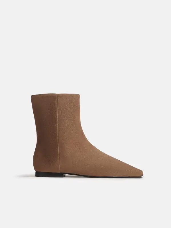 REFORMATION Remy Flat Ankle Boot