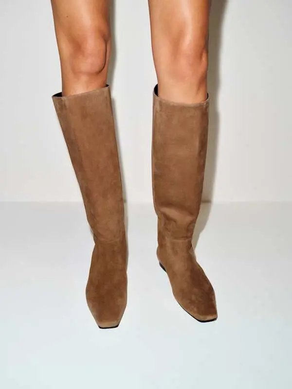 REFORMATION Remy Flat Knee Boot