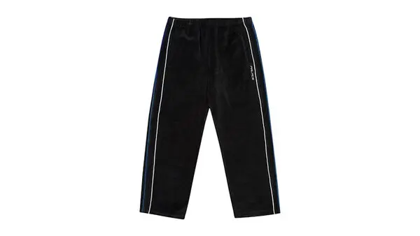 PALACE Piped Velour Jogger - Black
