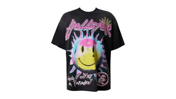 HELLSTAR Sun Smile T-shirt - Black