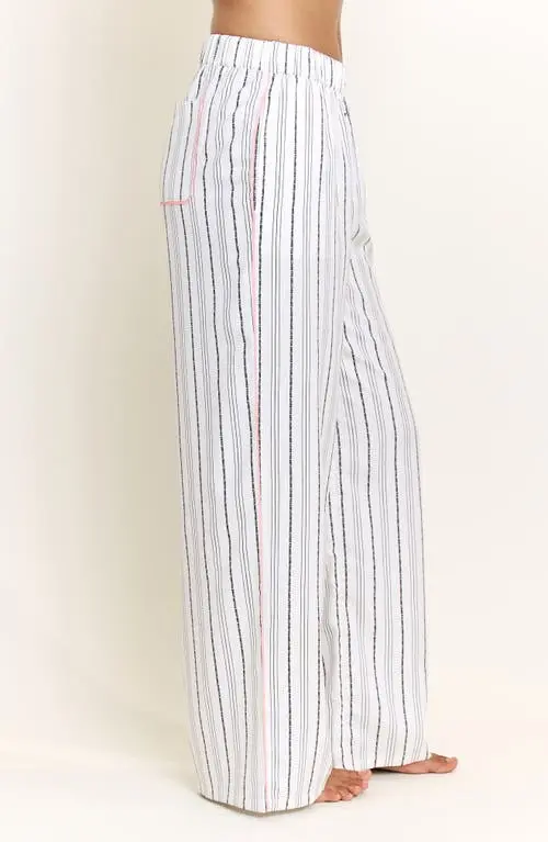 Honeydew Intimates Nap Era Striped Pajama Pants - Ivory Stripe