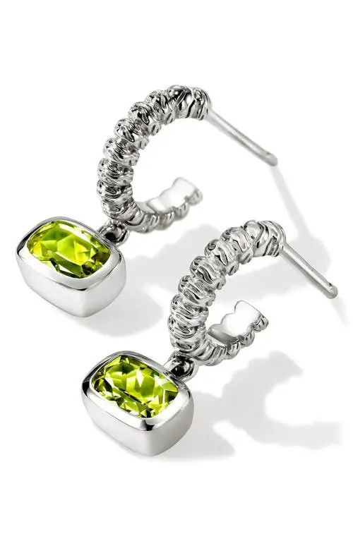 John Hardy Heishi Sterling Silver Drop Earrings