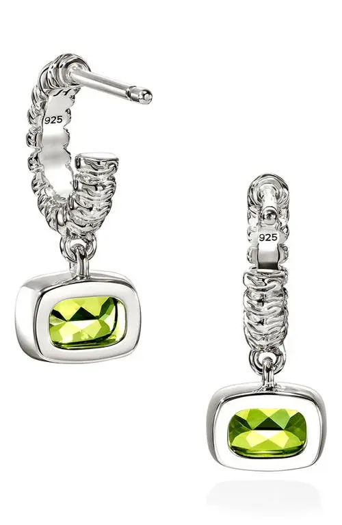 John Hardy Heishi Sterling Silver Drop Earrings