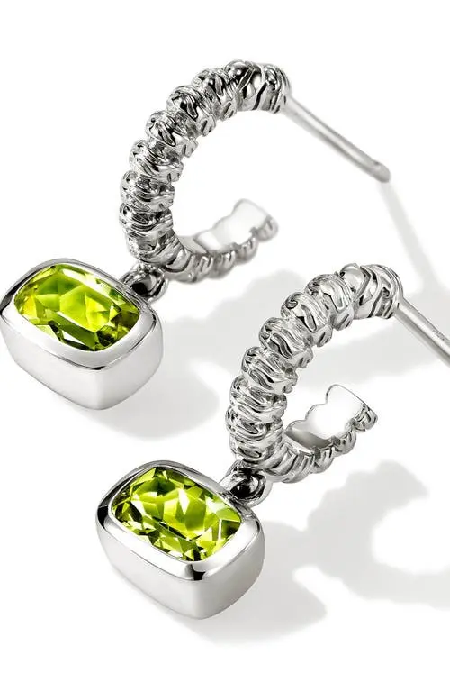 John Hardy Sterling Silver Hoop Earrings