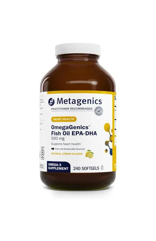 METAGENICS Omegagenics High Potency Epa-dha Fish Oil Supplement 240 Softgels - None