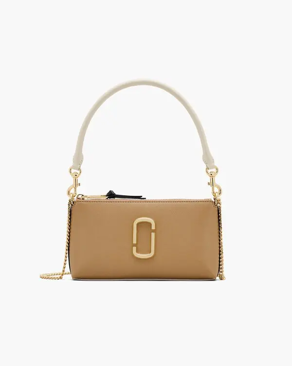 Marc Jacobs Snapshot Convertible Shoulder Bag - Camel Multi