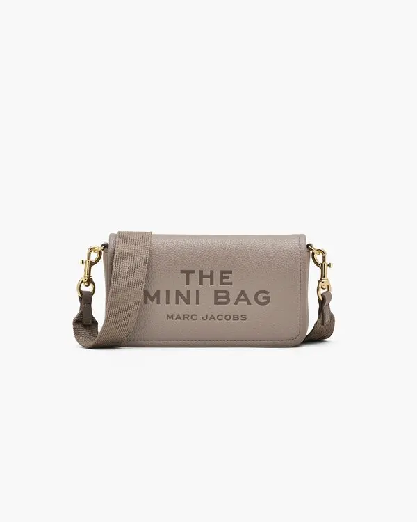 Marc Jacobs The Leather Mini Bag - Cement