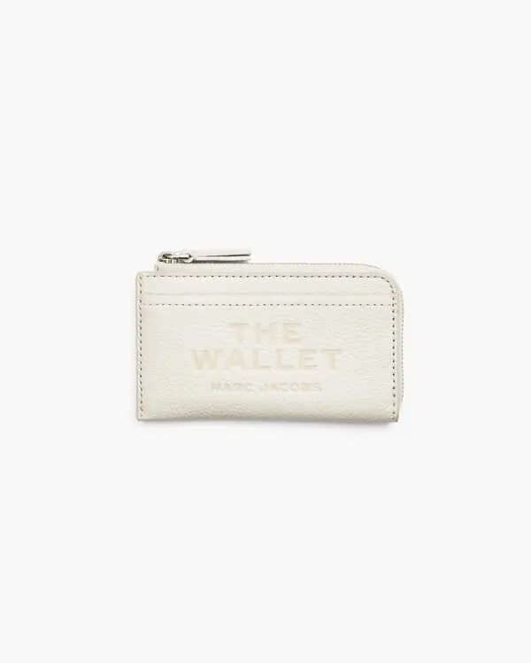 Marc Jacobs The Leather Top Zip Multi Wallet - Cotton
