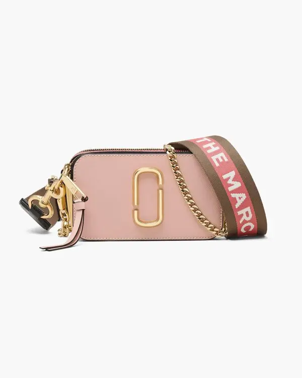 Marc Jacobs The Colorblock Chain Snapshot Bag - Rose Multi