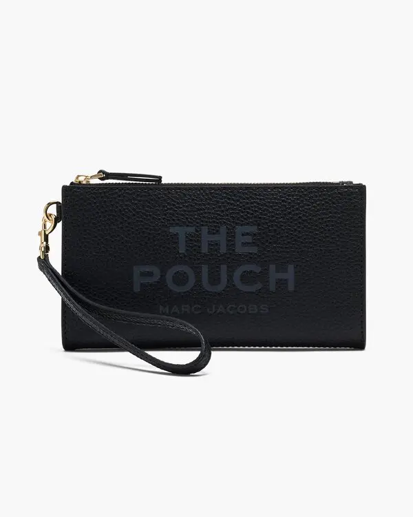 Marc Jacobs The Leather Pouch By - Black