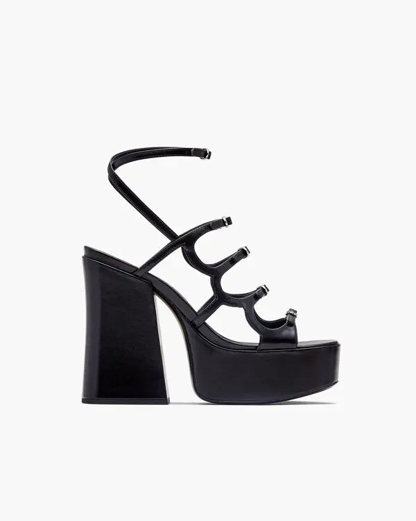 Marc Jacobs Kiki Platform Sandal - Black