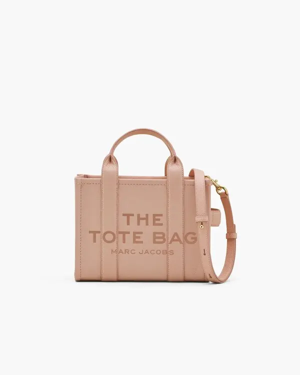 Marc Jacobs The Leather Small Tote Bag - Rose