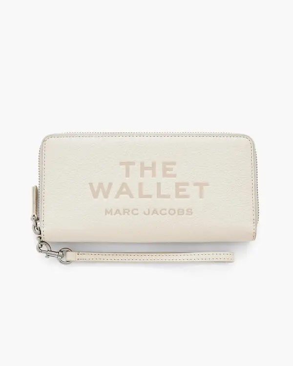 Marc Jacobs The Leather Continental Wallet - Cotton
