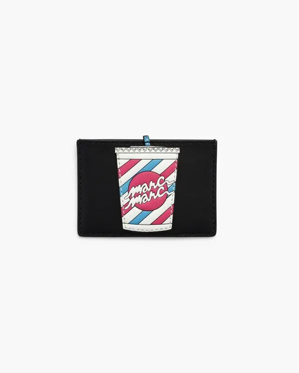 Marc Jacobs Soda Card Case - Black Multi