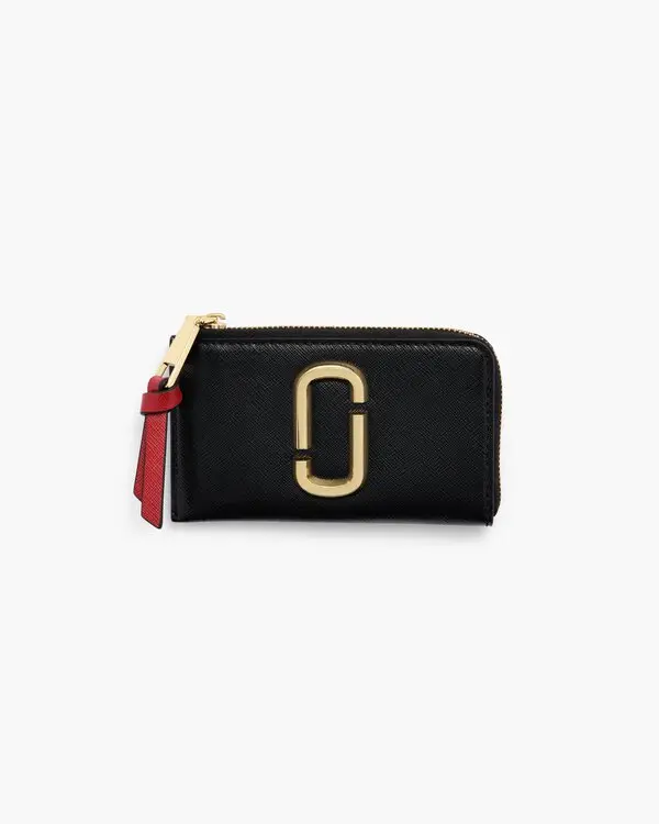 Marc Jacobs The Snapshot Top Zip Multi Wallet - Black Multi
