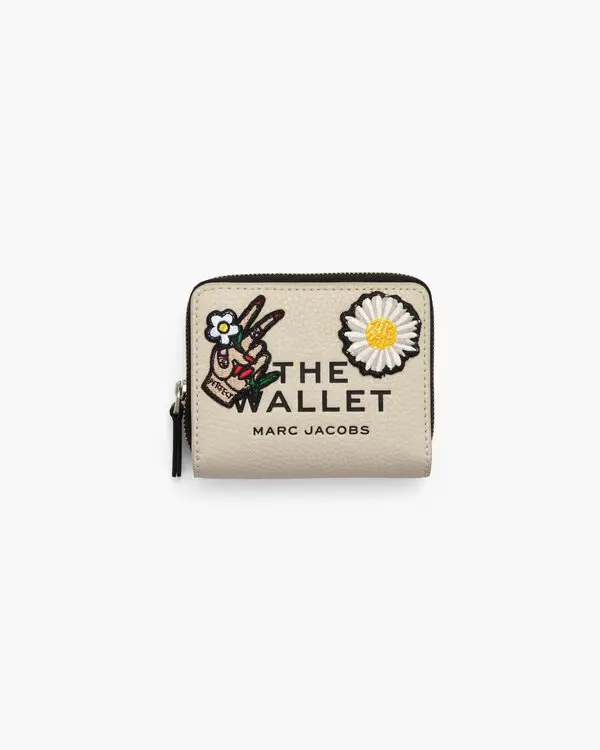 Marc Jacobs The Camp Patchwork Mini Compact Wallet