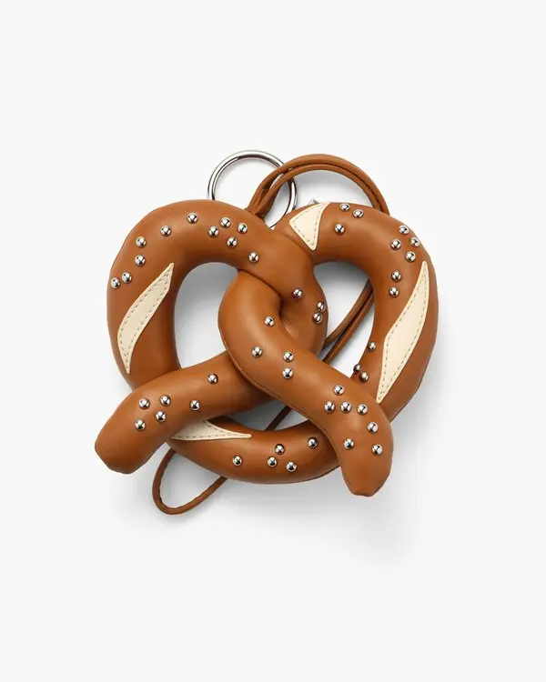 Marc Jacobs Soft Pretzel Bag Charm - Brown