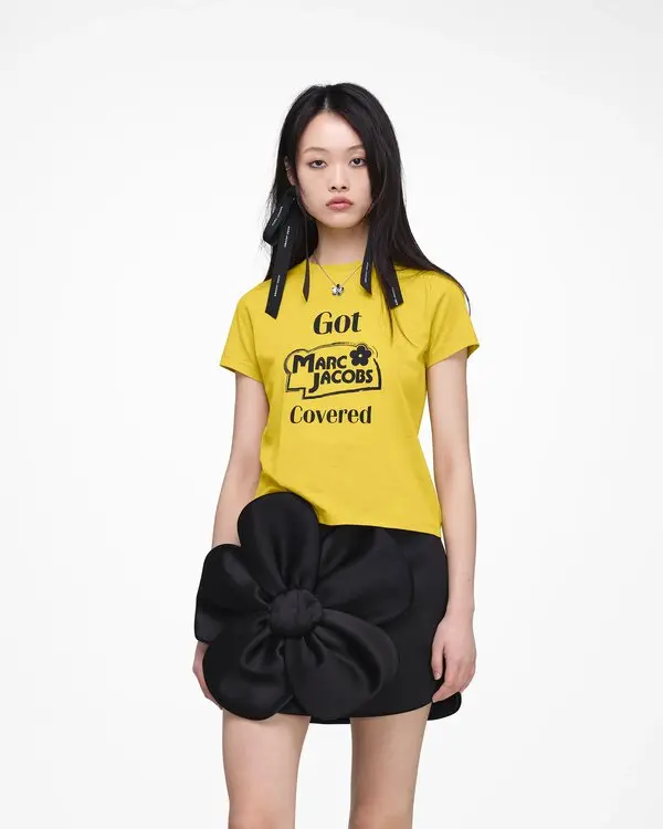 Marc Jacobs Summer Femme Tee In Size - Yellow Multi