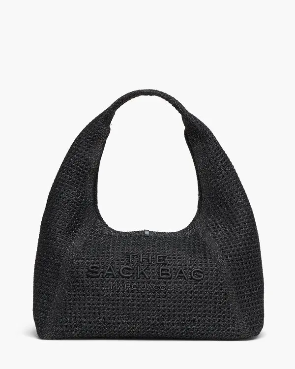 Marc Jacobs The Crochet Sack Bag - Onyx