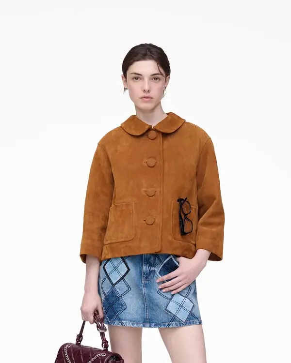 Marc Jacobs Suede Doll Jacket