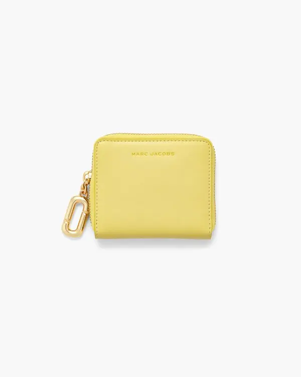 Marc Jacobs Scene Slim Compact Wallet - Citron Yellow