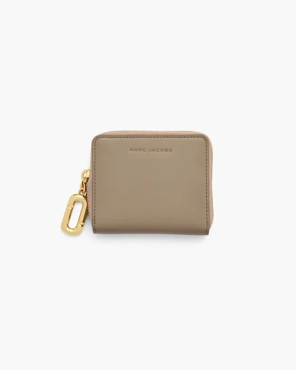 Marc Jacobs Scene Slim Compact Wallet - Light Slate