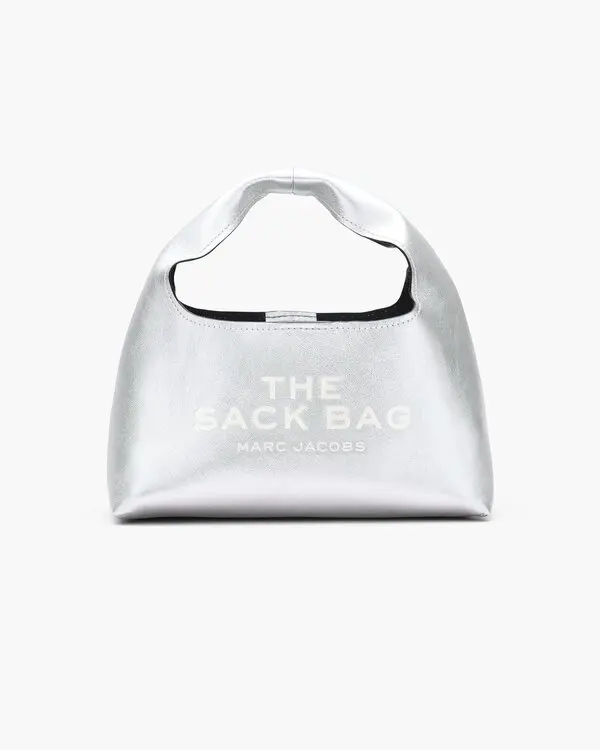 Marc Jacobs The Metallic Leather Mini Sack Bag