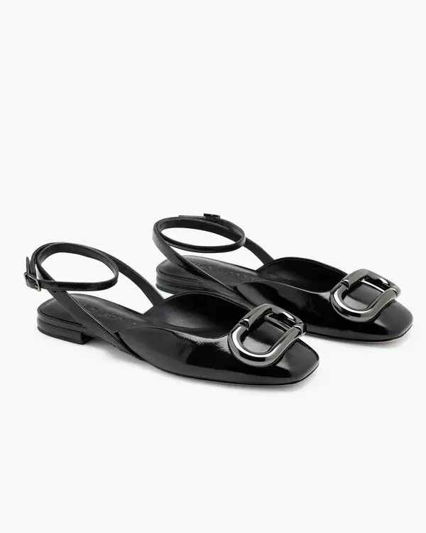 Marc Jacobs The Pop J Marc Sandal In Size - Black