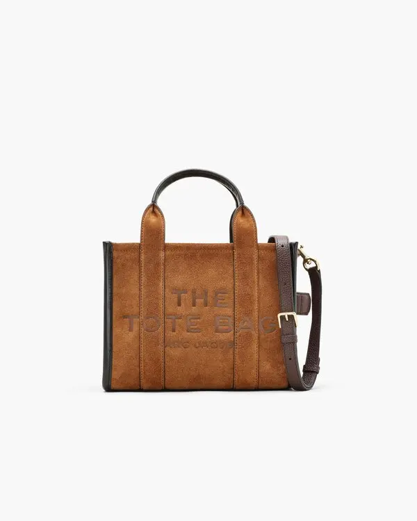 Marc Jacobs The Suede Small Tote Bag - Copper