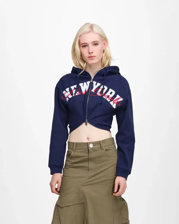 Marc Jacobs Canal St Cropped Zip-up