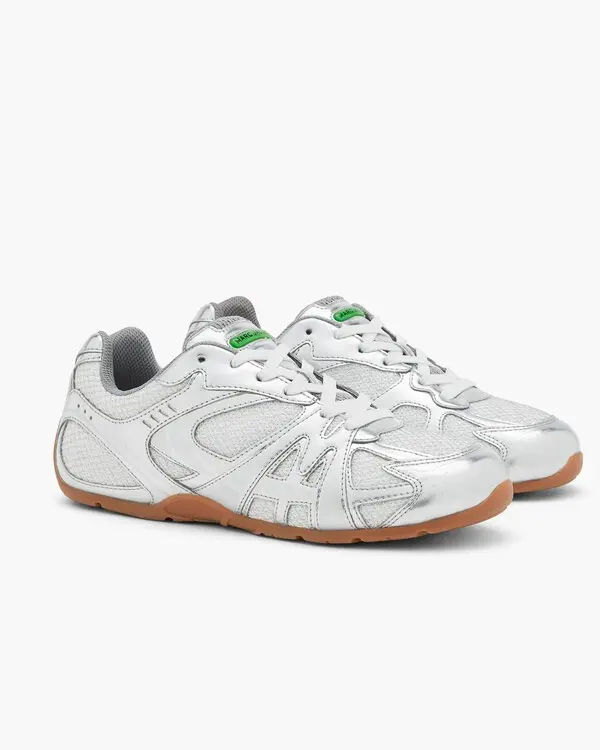 Marc Jacobs Metallic Spring Sneaker - Silver