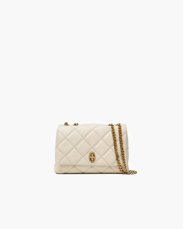 Marc Jacobs The Quilted Slim Dual Convertible Shoulder Bag - Cloud White