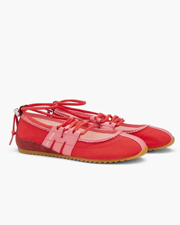 Marc Jacobs The 400 Bleeckerina Ballet Flat - Cherry Multi