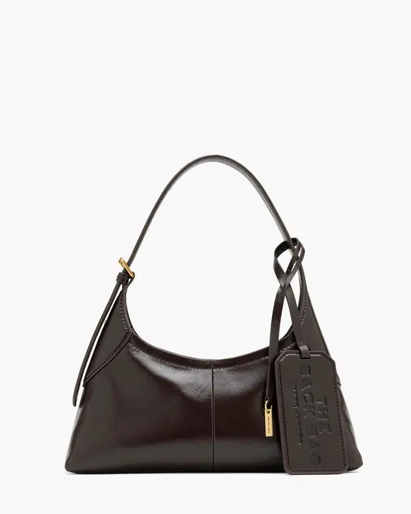 Marc Jacobs Small Belted Sack Bag In Crinkle Leather