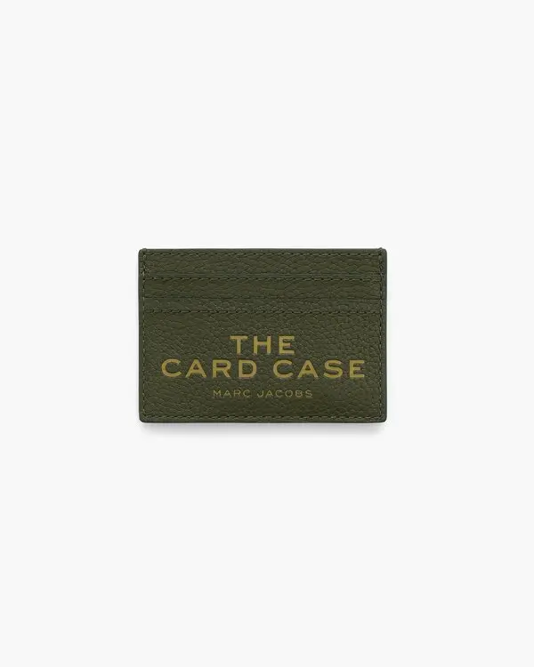 Marc Jacobs The Leather Card Case - Forest