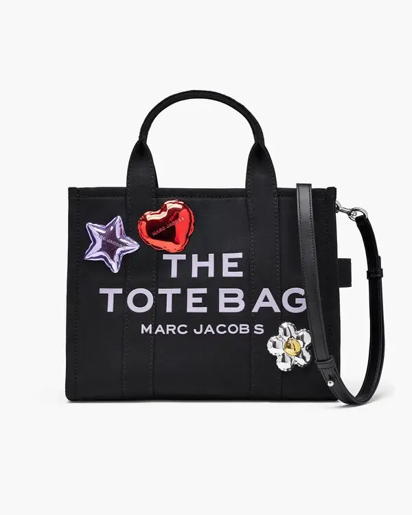 Marc Jacobs Tote Bag In Canvas With Embellishments