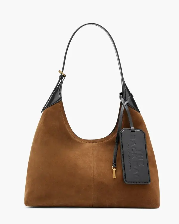 Marc Jacobs Belted Sack Bag In Suede
