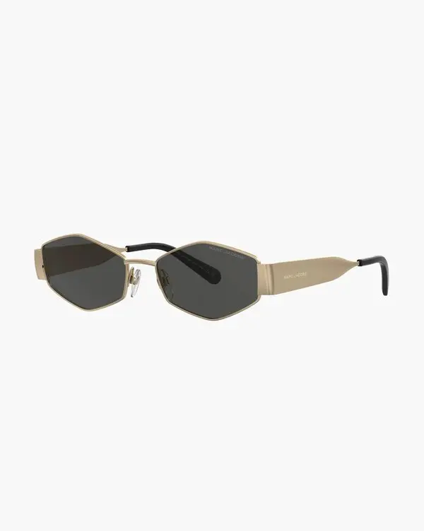 Marc Jacobs Triangle Sunglasses - Gold