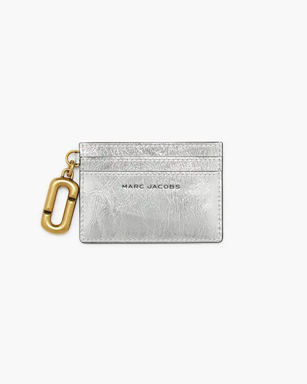 Marc Jacobs Scene Card Case In Metallic
