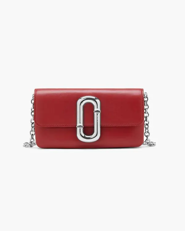 Marc Jacobs Scene Wallet On Chain Bag - Crimson