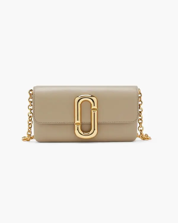 Marc Jacobs Scene Wallet On Chain Bag - Light Slate