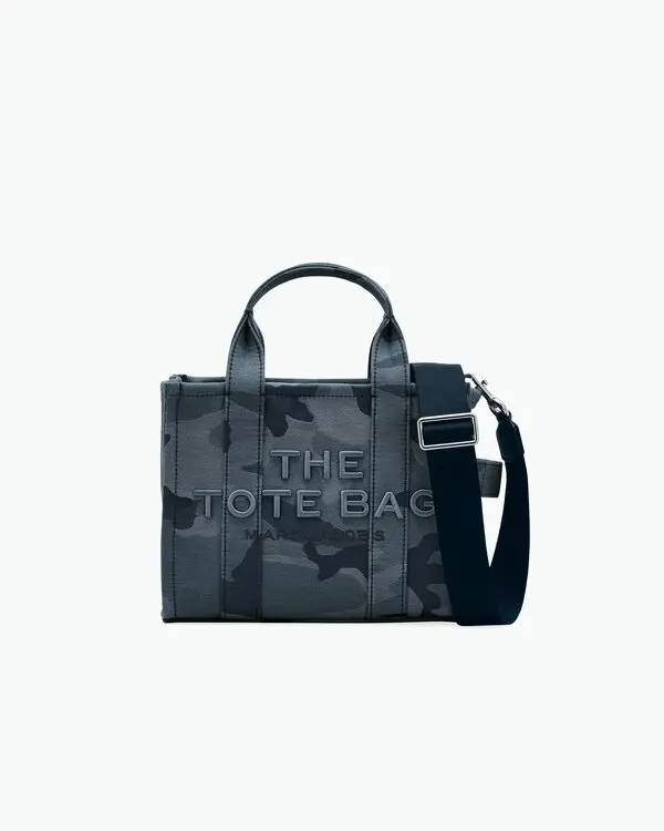 Marc Jacobs The Camo Jacquard Small Tote Bag - Blue Multi