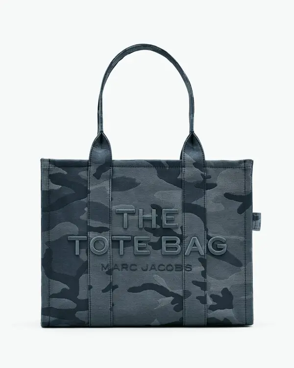 Marc Jacobs The Camo Jacquard Large Tote Bag - Blue Multi