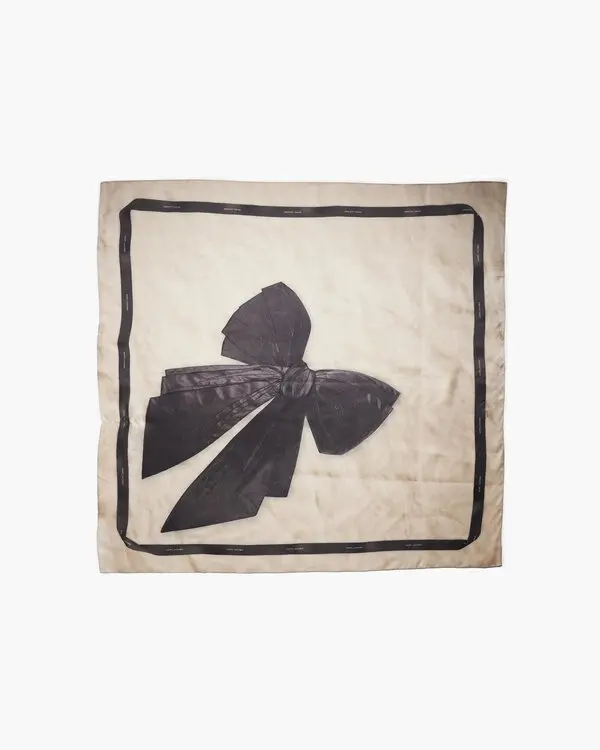 Marc Jacobs Bow Silk Scarf