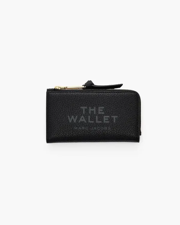 Marc Jacobs The Leather Slim Wallet - Black