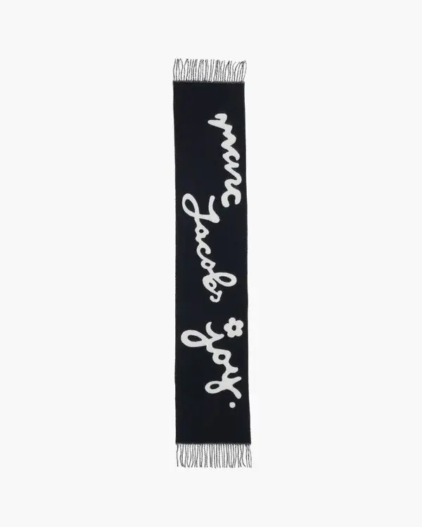 Marc Jacobs Marc Is Joy Scarf - Black