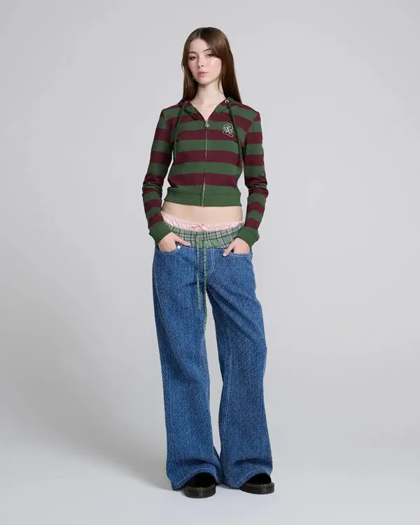 Marc Jacobs Shredded Boxer Jeans In Size