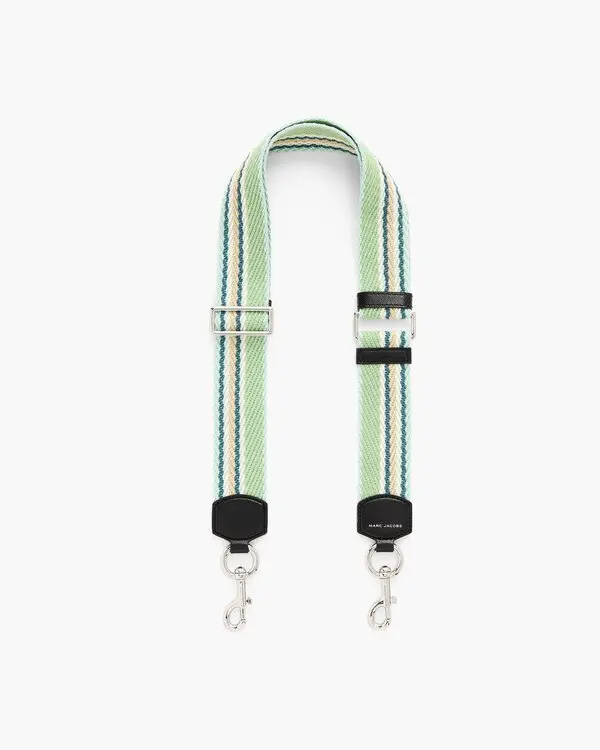 Marc Jacobs The Woven Webbing Strap - New Mint Multi
