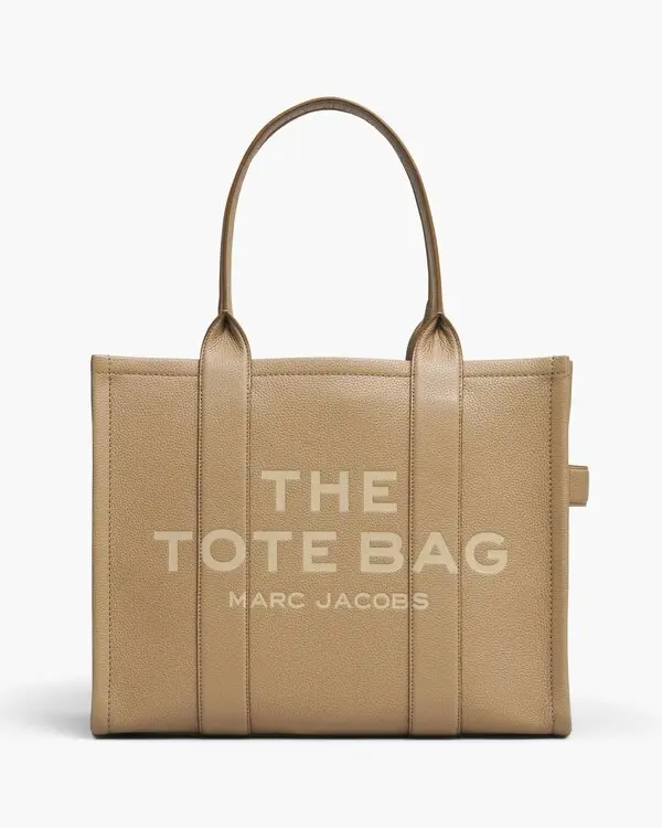 Marc Jacobs The Leather Large Tote Bag - Camel